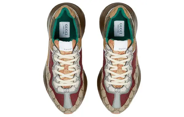 Gucci Rhyton Sneakers - Brown