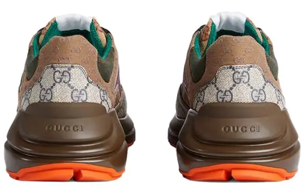 Gucci Rhyton Sneakers - Brown