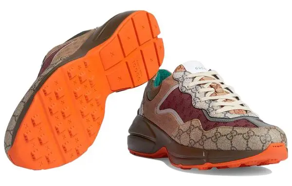 Gucci Rhyton Sneakers - Brown