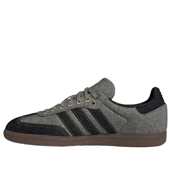 Adidas Samba "black Denim" Sneakers - Grey