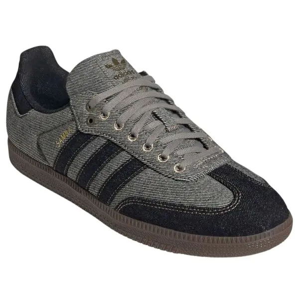 Adidas Samba "black Denim" Sneakers - Grey