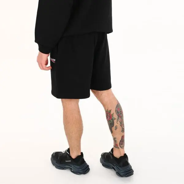 Balenciaga Political Campaign Short - Black