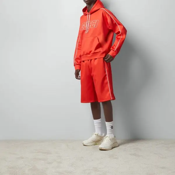 Gucci Neoprene Hooded Sweatshirt