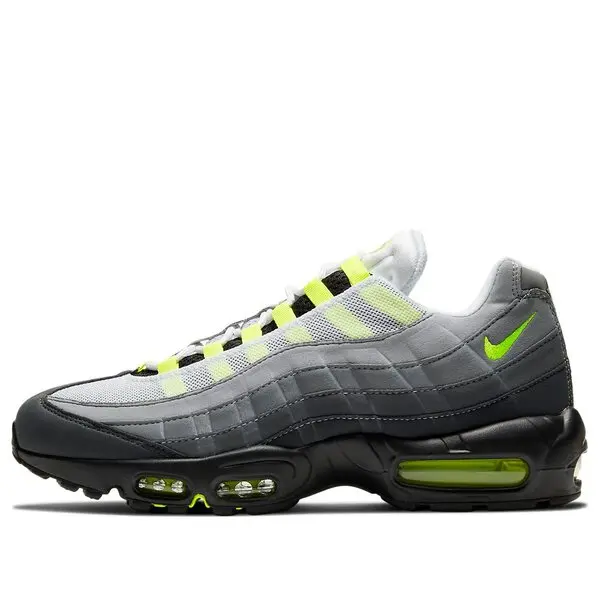 Nike Max 95 Og 'neon' 2020 Sneakers - Black/neon Yellow/light Graphite
