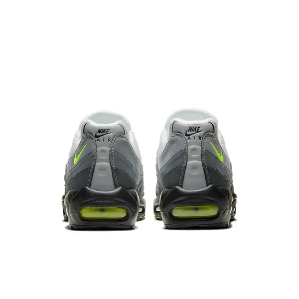 Nike Max 95 Og 'neon' 2020 Sneakers - Black/neon Yellow/light Graphite