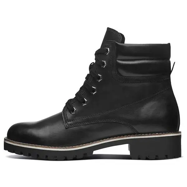 Sketchers Shindigs Combat Boots - Black
