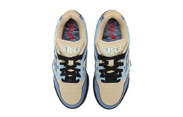 Asics Gel-fuse Kigo Basketball Sneakers - Blue/beige