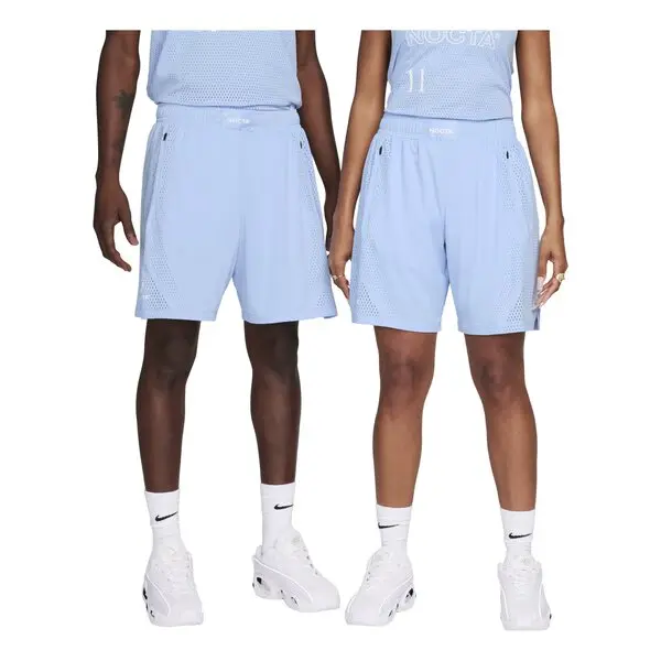 Nike X Nocta Drake Fw23 Lightweight Basketball Shorts - Mist Blue