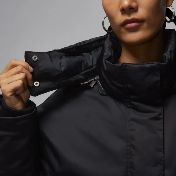JORDAN Air Flight Therma-fit Down Jacket - Black