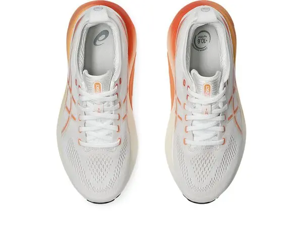 Asics Gel-kayano 31 Athletic Sneakers - White/orange/black