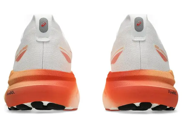 Asics Gel-kayano 31 Athletic Sneakers - White/orange/black