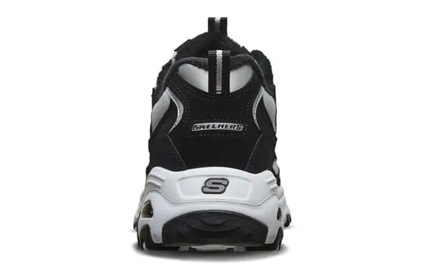 Sketchers D'lites 1.0 Low Top Sneakers - Black/white