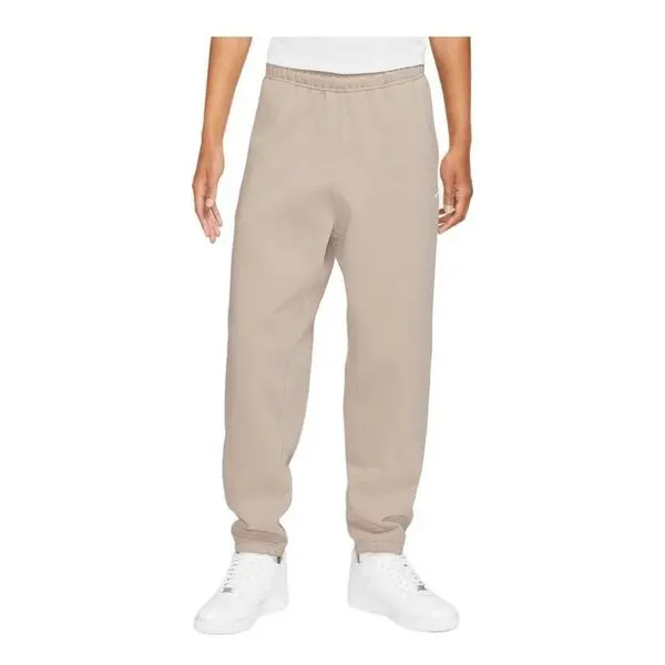 Nike Logo Embroidered Casual Stay Warm Solid Color Sports Pants/trousers/joggers - Multi-color