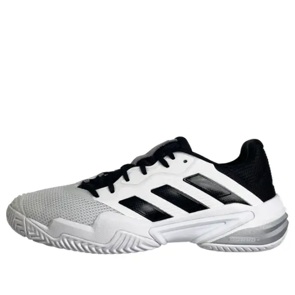 Adidas Barricade Athletic Sneakers - Cloud White/core Black/grey Three
