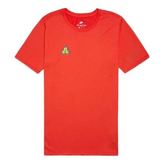 Nike Back Printing Short Sleeve T-shirt - Red