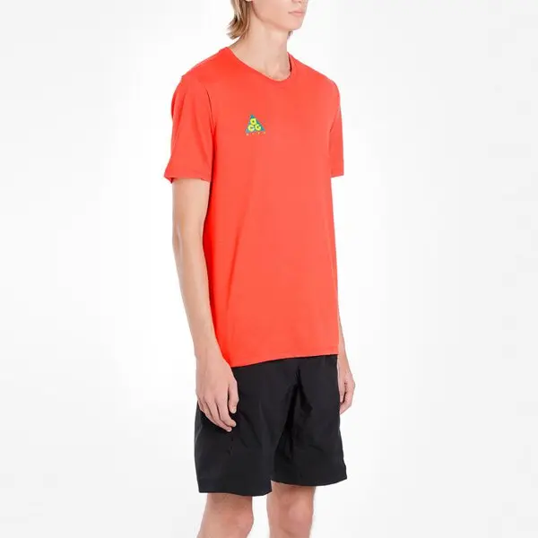 Nike Back Printing Short Sleeve T-shirt - Red