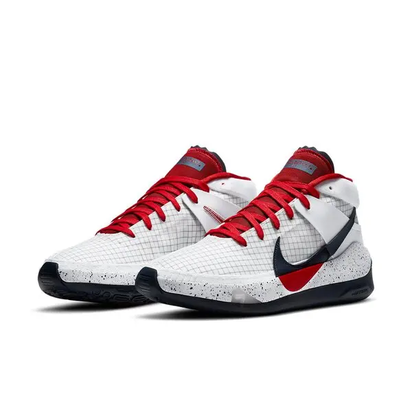 Nike Kd "usa" Athletic Sneakers - White