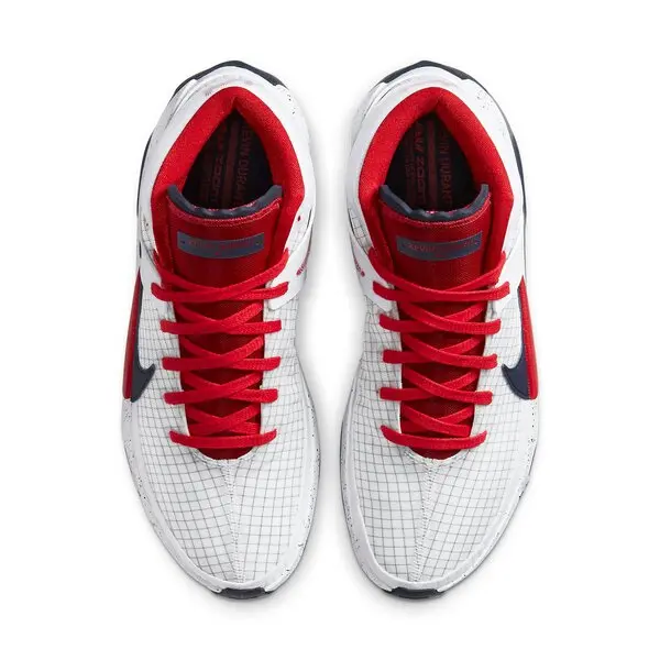 Nike Kd "usa" Athletic Sneakers - White