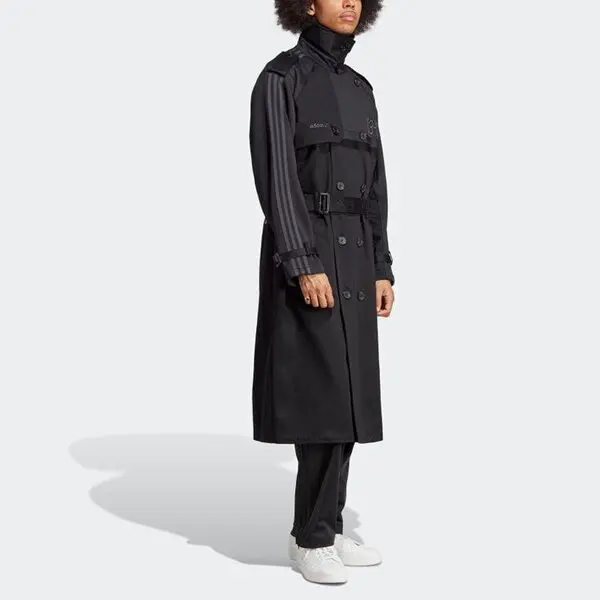 Adidas 83-c Trench Coat - Black
