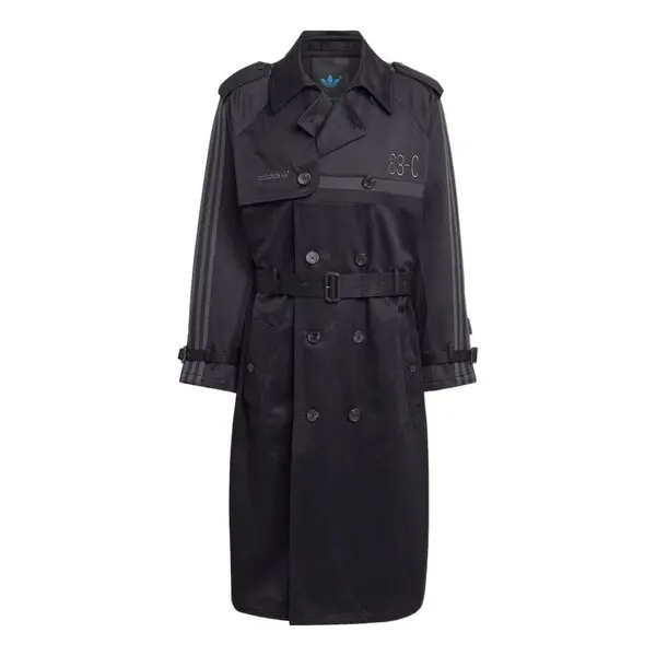 Adidas 83-c Trench Coat - Black
