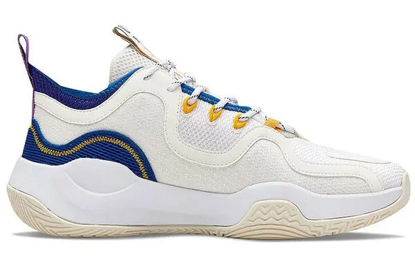 361 DEGREES Ag Pull Up Sneakers - White/yellow