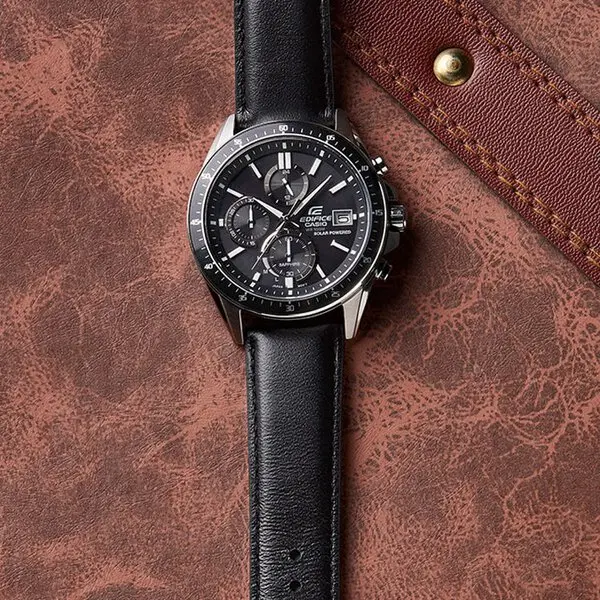 Casio Edifice Sapphire Crystal Solar Powered Analog Watch