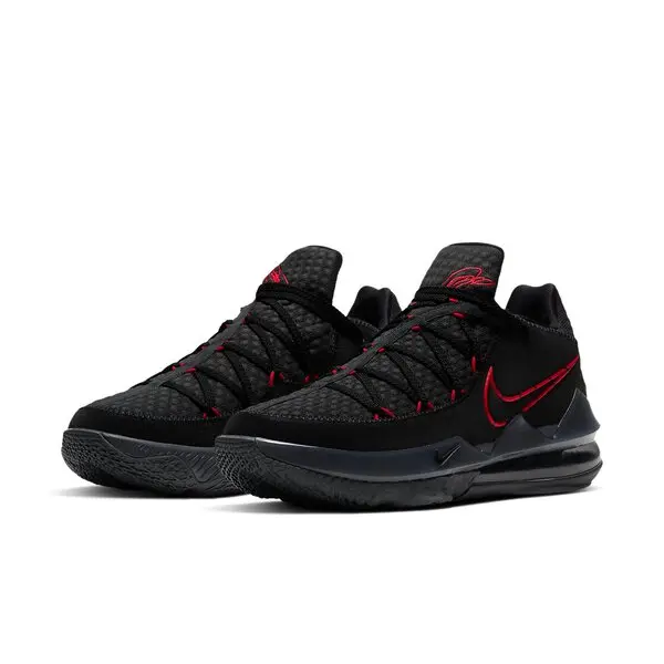 Nike Lebron 17 Low Basketball Sneakers - Black