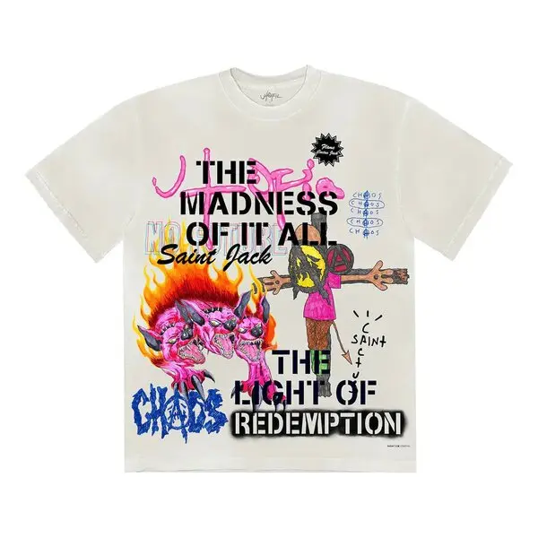 TRAVIS SCOTT Utopia X St Michael 3a T-shirt