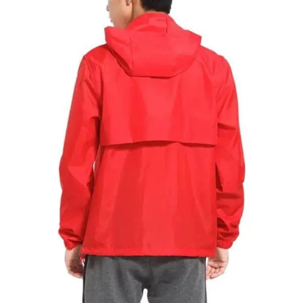 Nike Logo Embroidered Windbreaker Jacket