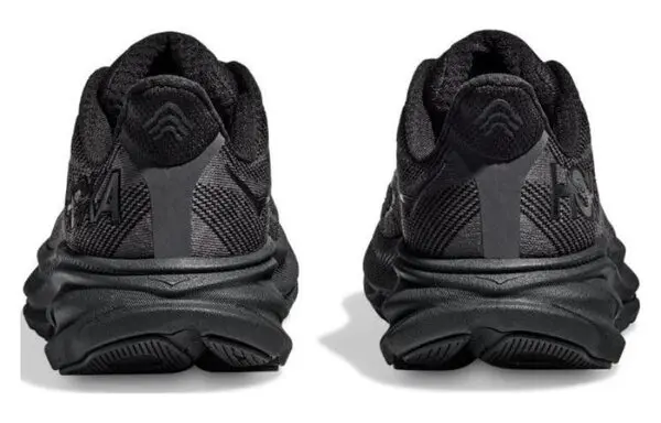 Hoka One One Clifton Athletic Sneakers - Black