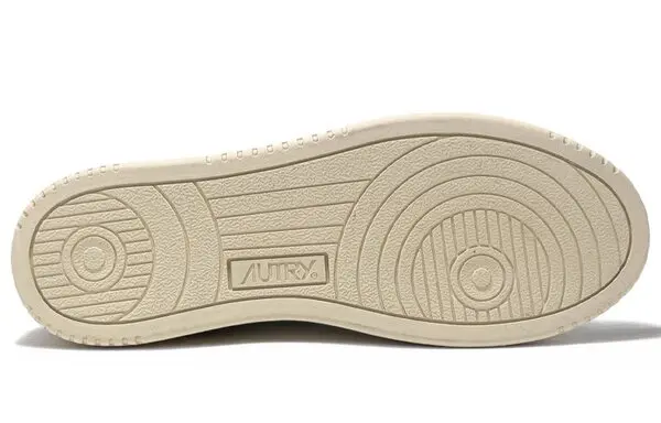AUTRY Medalist Low Suede Sneakers - White/suede/dark Blue