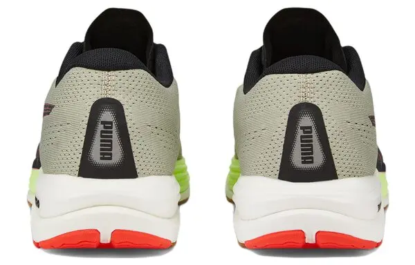 PUMA First Mile X Velocity Nitro 2 'pebble Grey Firelight' Sneakers - Pebble Grey/firelight/black