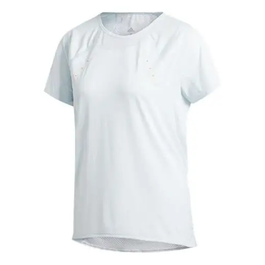 Adidas Heat.rdy Running Short Sleeve Tee - White