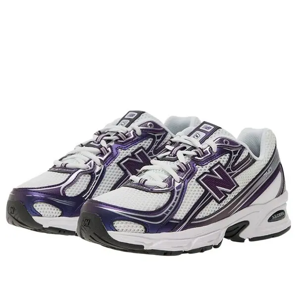 NEW BALANCE 740 Athletic Sneakers - Concord Grape/white/phantom