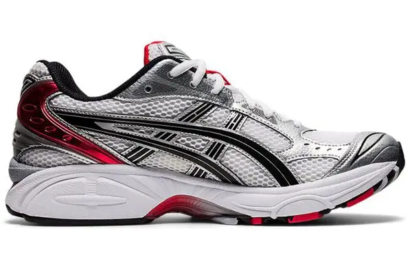Asics Gel-kayano 14 "classic Red" Low Top Sneakers - White/red