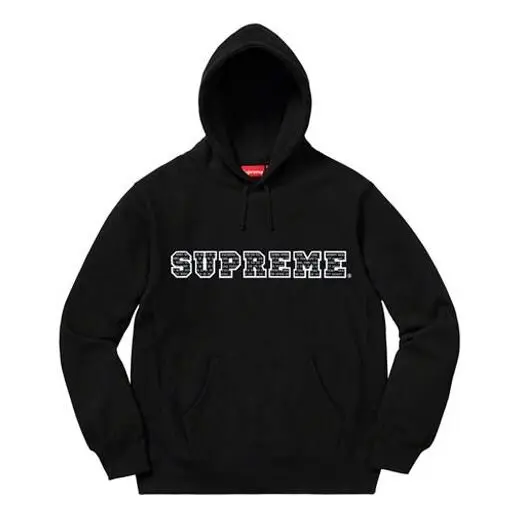 Supreme Hooded Sweatshirt - Black