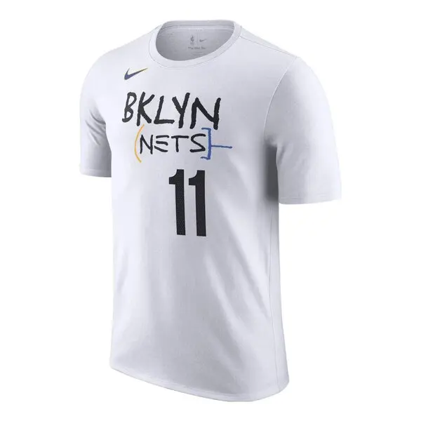 Nike X Nba Brooklyn Nets Kyrie Irving "11" T-shirt - White