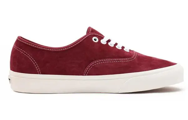 VANS Authentic Casual Skate Sneakers - Red