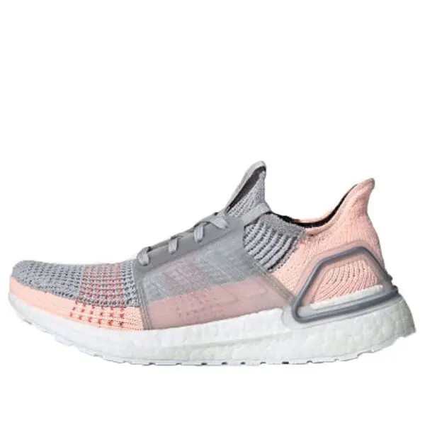 Adidas Ultraboost 19 Running Shoes - Pink/gray