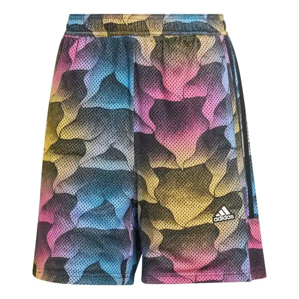 Adidas Tiro Print Mesh Shorts - Black/multicolor