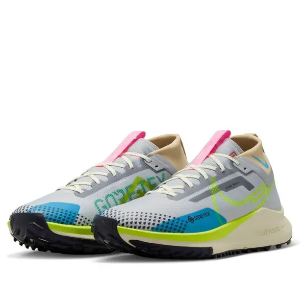 Nike React Pegasus Trail 4 Gore-tex Sneakers - Grey/green