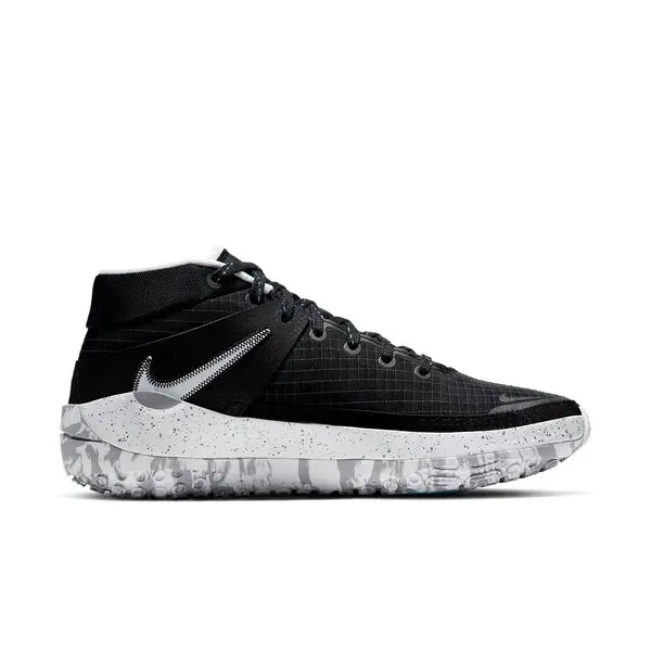 Nike Kd Mid Top Basketball Sneakers - Black