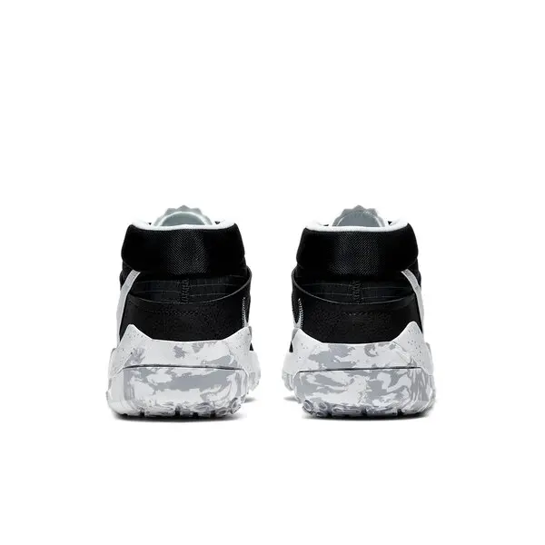 Nike Kd Mid Top Basketball Sneakers - Black