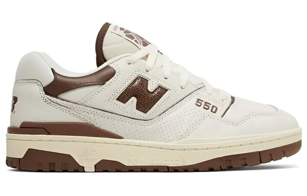 NEW BALANCE X Aime Leon Dore 550 Sneakers - White/brown