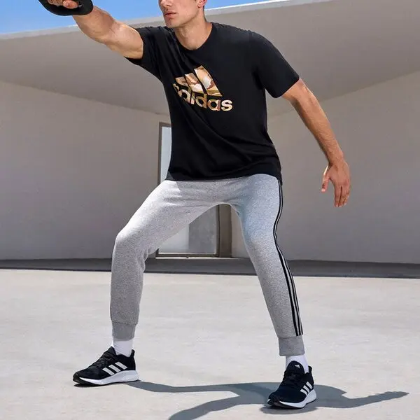 Adidas Alphabet Large Logo Sports T-shirt