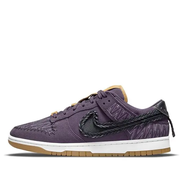 Nike Dunk Low 'n7' Sneakers - Purple/grey