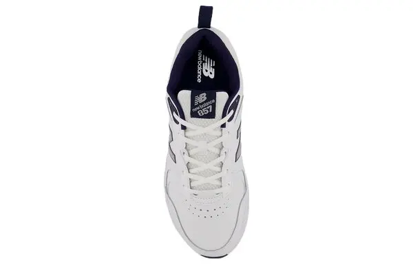 NEW BALANCE 857 Athletic Sneakers - White/navy/rain Cloud