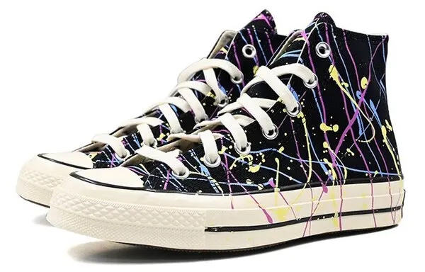 CONVERSE Chuck 70 Hi "paint Splatter - Black