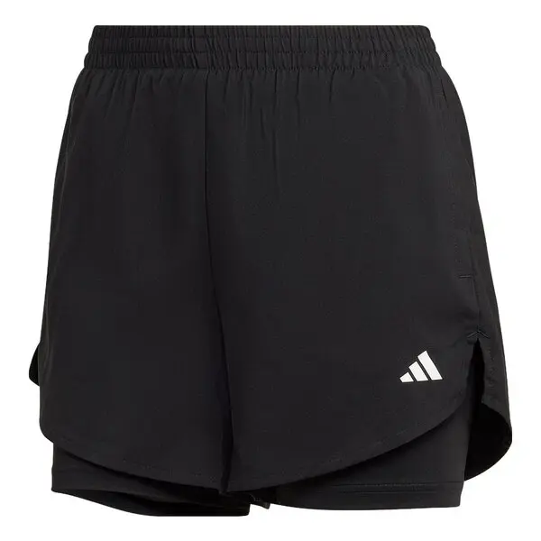 Adidas Aeroready Two-in-one Training Shorts - Black
