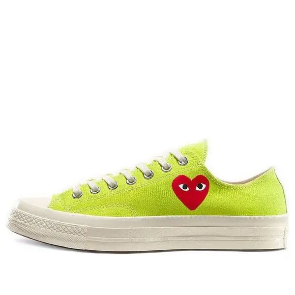 CONVERSE Comme Des Garçons Play X Chuck 70 Low Top Sneakers - Green